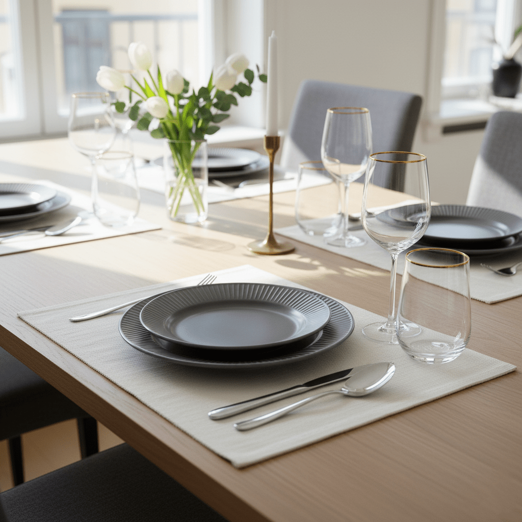 Pöytätabletti - 2 kpl Niva (kerma) - Trendcarpet.fi